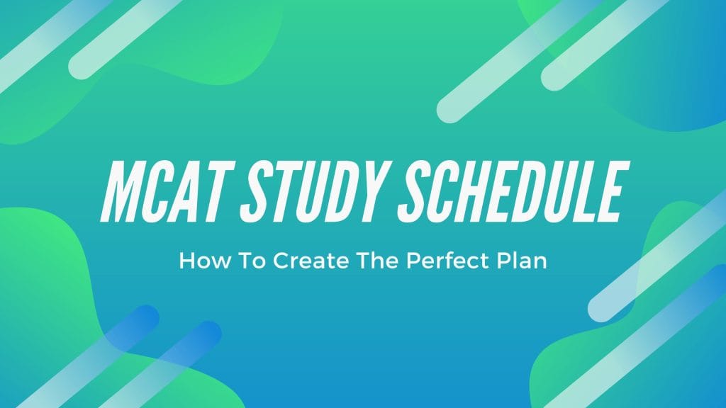 MCAT Study Schedule 3 Months: A Comprehensive Guide to Success - Osita ...