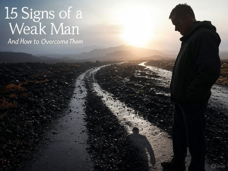 15 Signs of a Weak Man: Identify and Overcome Emotional Weakness in ...